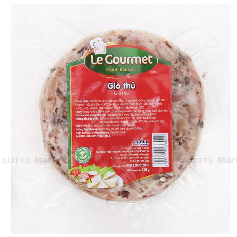 Giò Thủ Le Gourmet Gói 200g