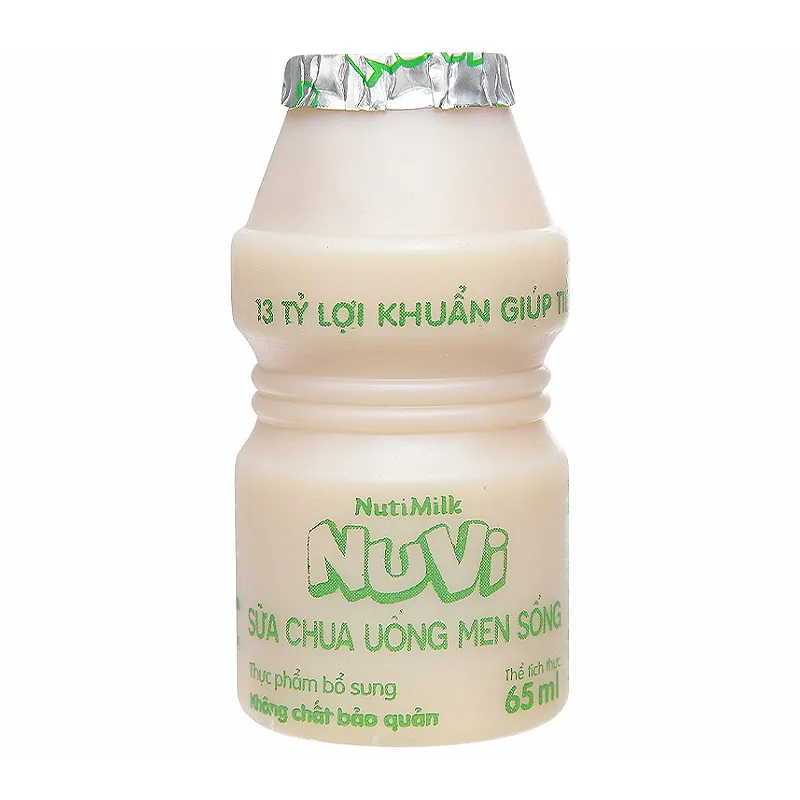 Sữa Chua Uống Nutifood Nuti Lốc 5 Chai 65ml