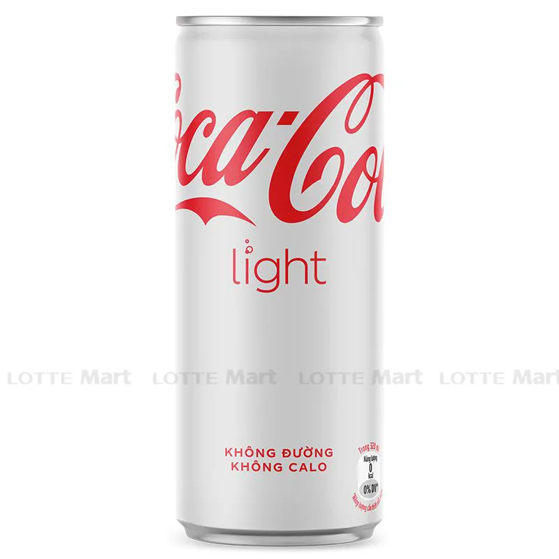 Nước Ngọt Coca Cola Light Lon 320ml