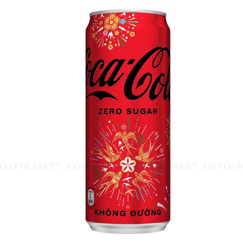 Nước Ngọt Coca Cola Zero Lon 320ml