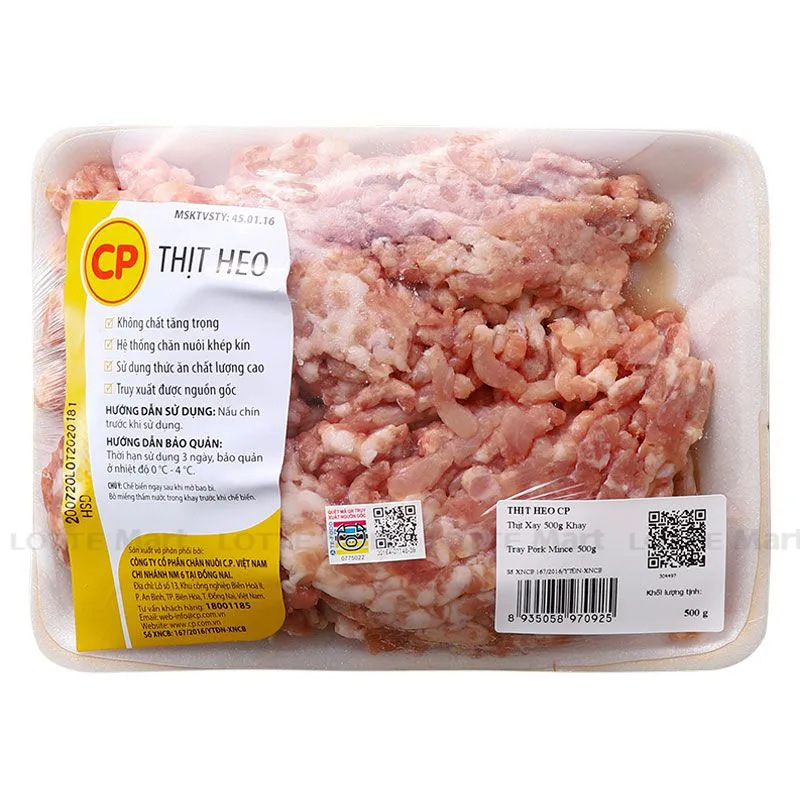 Thịt heo xay CP (EA)