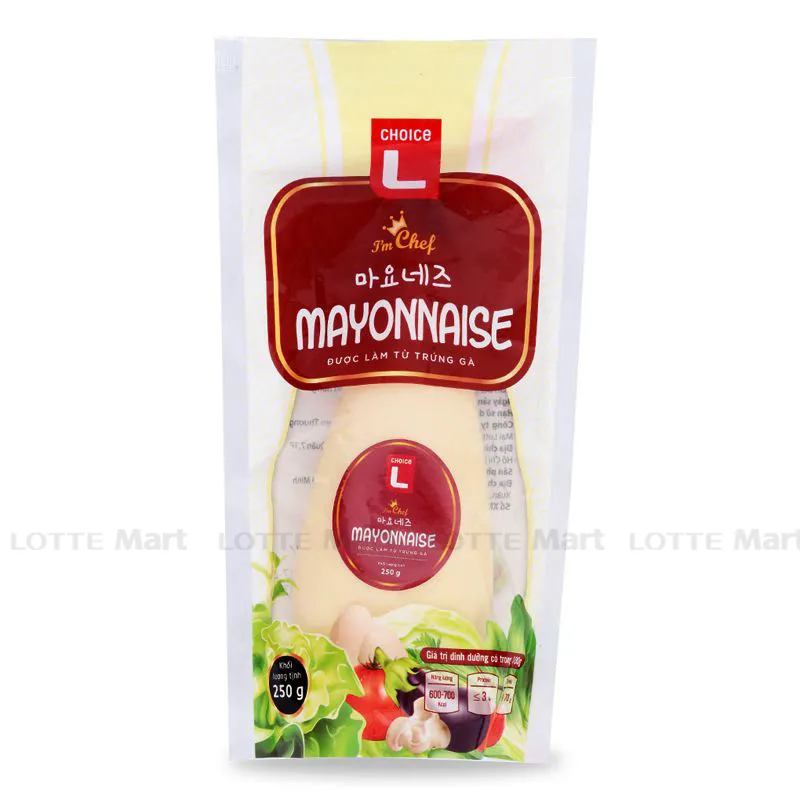 Sốt Mayonnaise Choice L I'm Chef Chai 250g