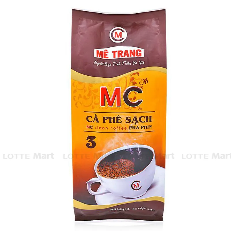 Cà Phê Sạch Số 3 Mê Trang MC Gói 500G