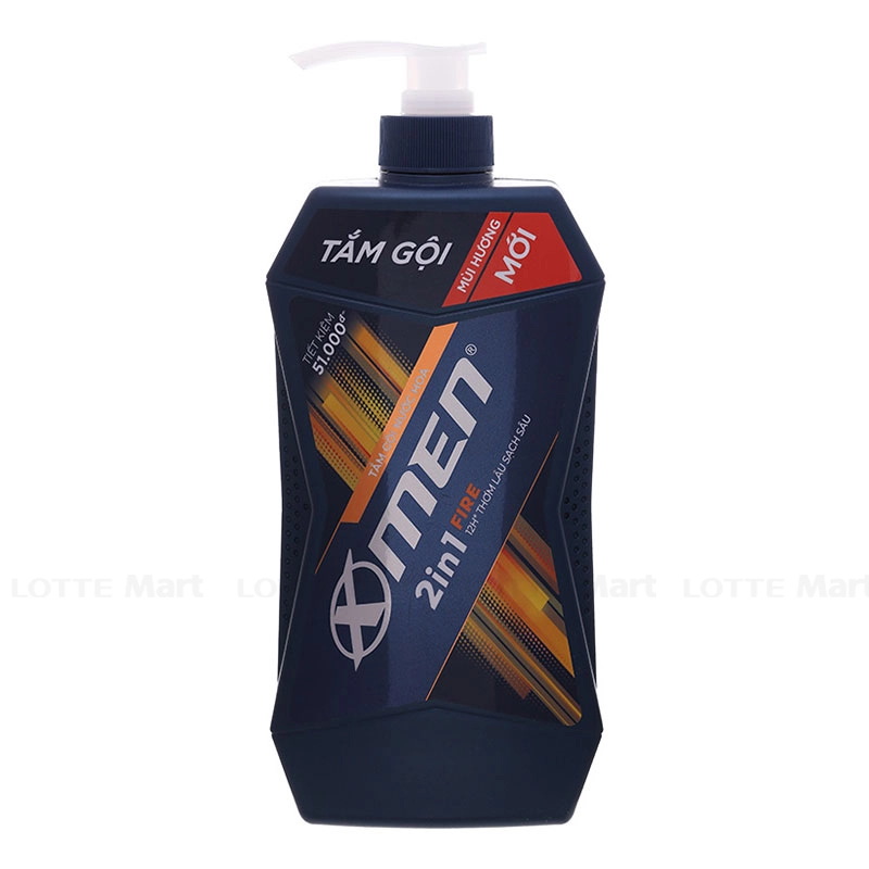 Dầu Gội Nước Hoa X-Men Fire Active 650g