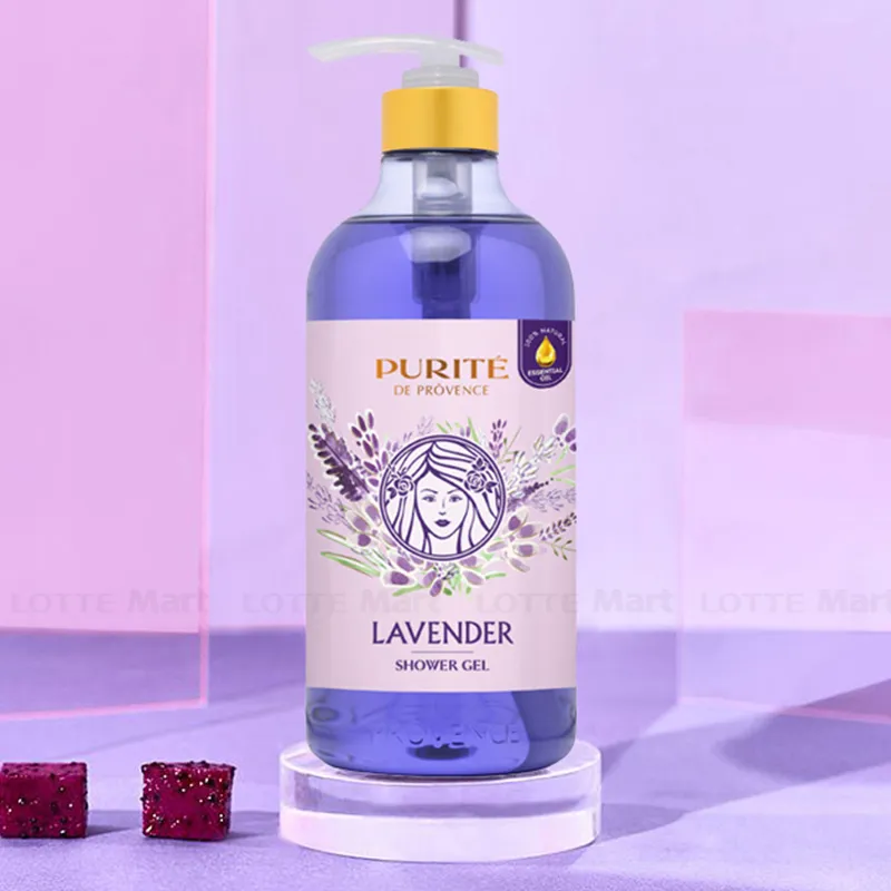Sữa Tắm Purité Thư Giãn Da Hương Hoa Oải Hương Lavender Chai 850ml