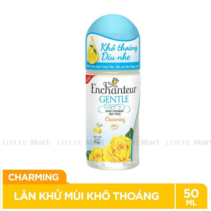 Lăn Khử Mùi Enchanteur Gentle Charming 50ml