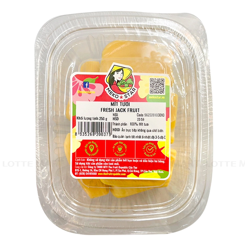 Mít Lột Sẵn Meko Star Khay 250G