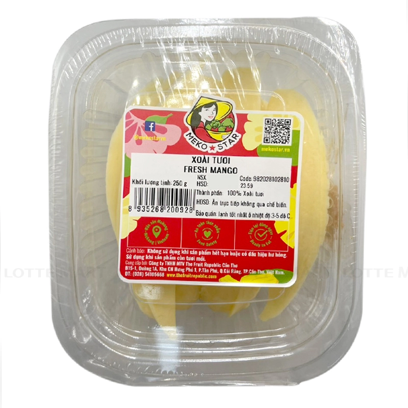 Xoài Cắt Sẵn Meko Star Khay 250G