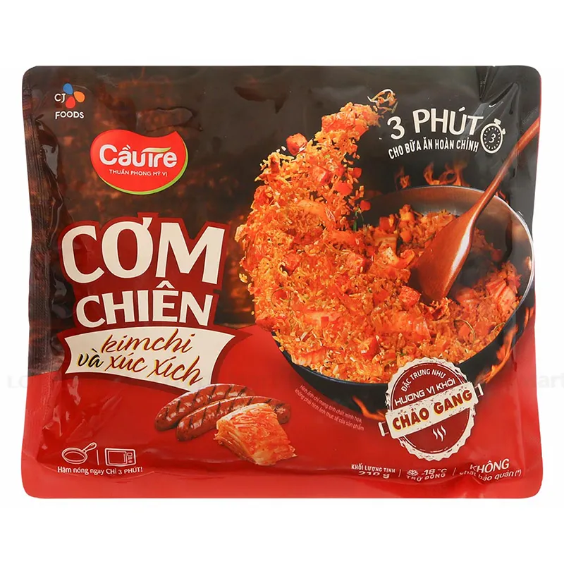 Cơm Chiên Kimchi Và Xúc Xích CJ Foods Gói 210g