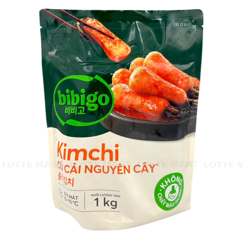 Kim Chi CJ Củ Cải Nguyên Cây Gói 1kg