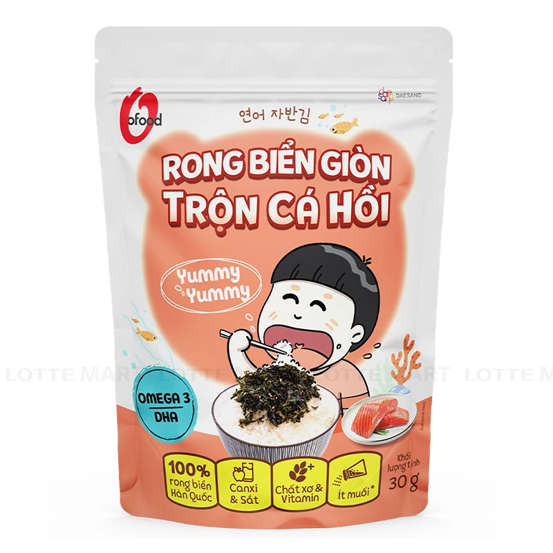 Rong Biển Trộn O'Food Vị Cá Hồi