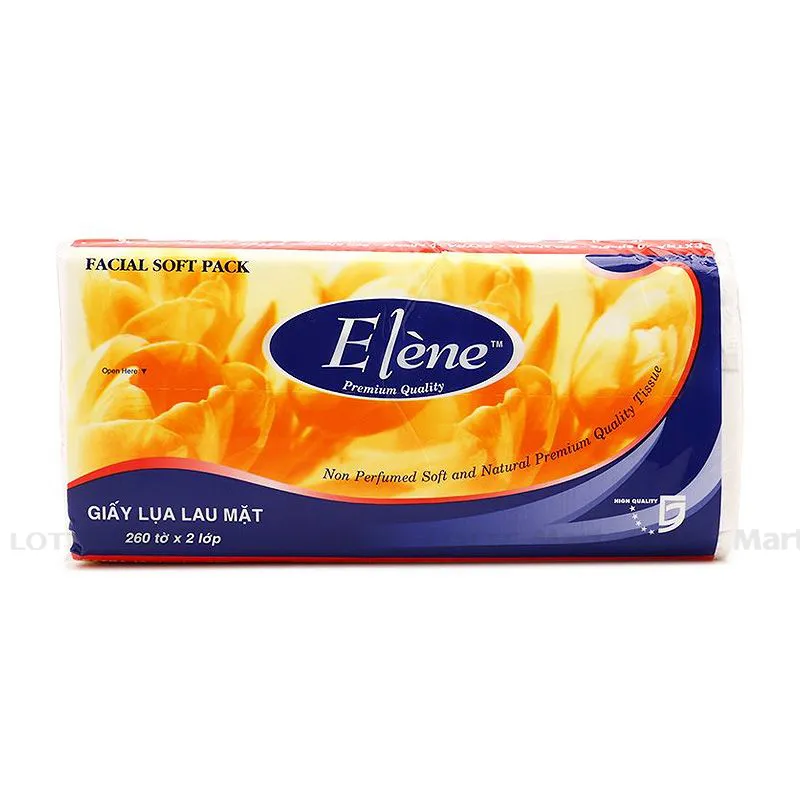 Khăn Giấy Lụa Elène 2 Lớp 260 Tờ