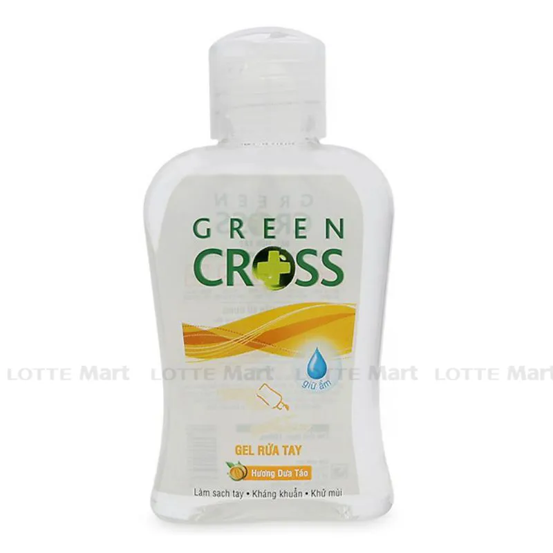 Gel Rửa Tay Green Cross Hương Dưa Táo 100ml