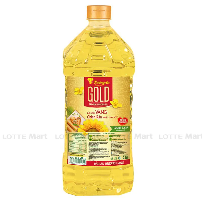 Dầu Ăn Tường An Gold Chai 2L