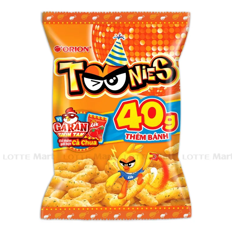 Snack Orion Toonies Vị Gà BBQ 35G