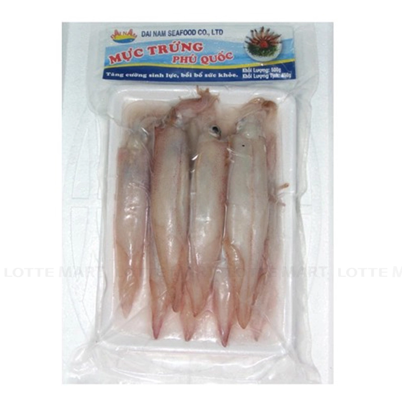 Mực trứng Phú Quốc đông lạnh Đại Nam 450g (ea)