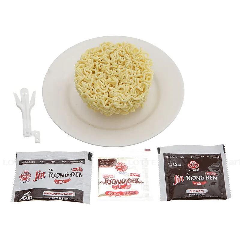 Mì Jin Tương Đen Vị Bò Ly 65G