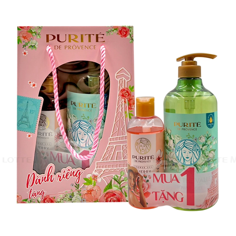 Sữa Tắm Purité Dưỡng Da Mềm Mịn Hương Hoa Linh Lan 850ml