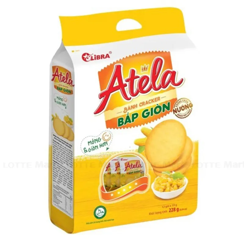 Bánh Atela Bắp Giòn 228g