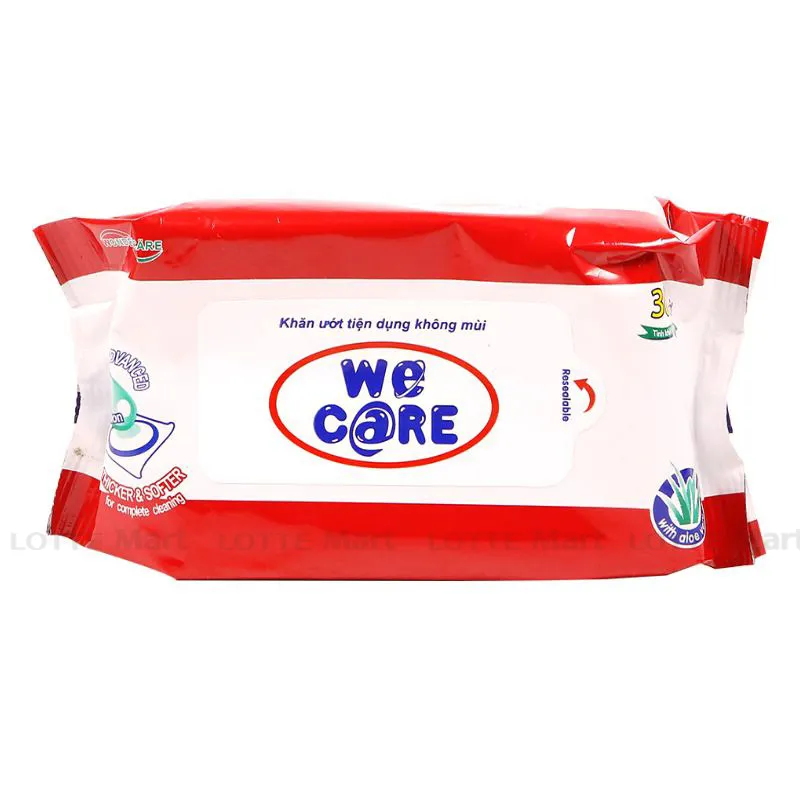 Khăn Ướt Wonder Care Không Mùi 30 Miếng