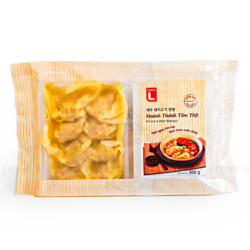 Hoành thánh tôm thịt Choice L 300G