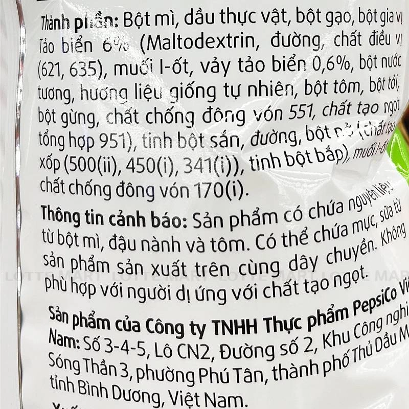 Snack Hình Cua Poca Vị Tảo Biển Gói 60G