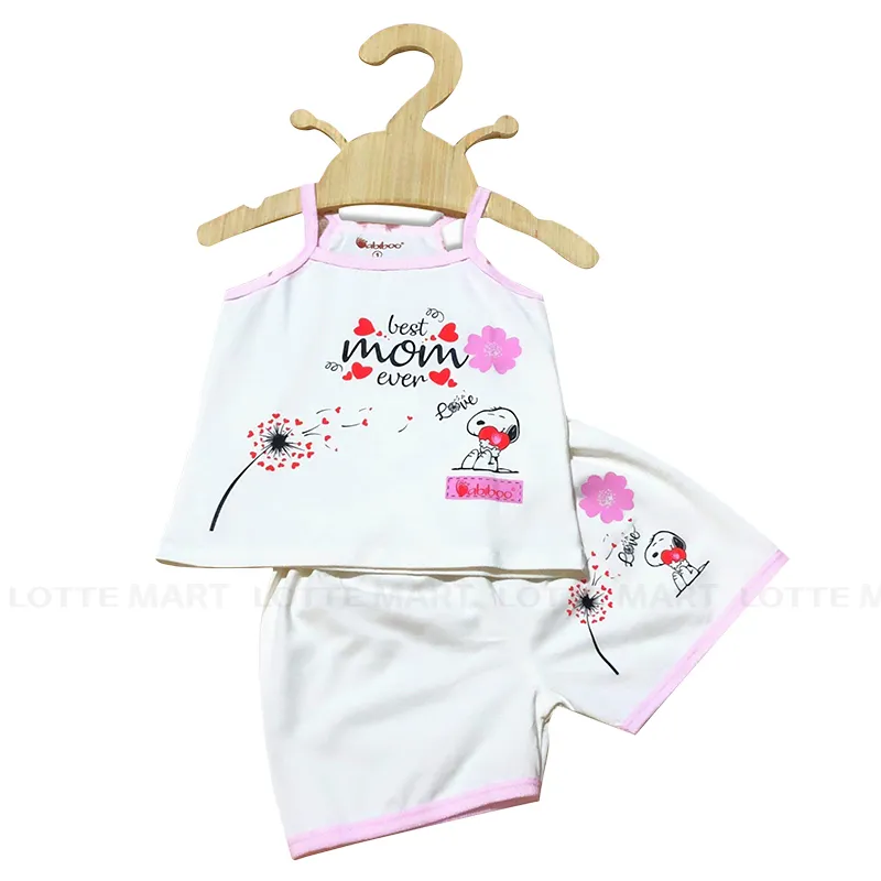 Bộ Đồ Bé Gái Sơ Sinh Cotton 4 Chiều In Họa Tiết Babiboo BTK10 Size 1-5 ...