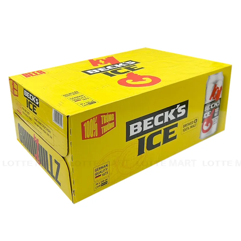 Thùng 24 Lon Bia Beck's Ice 330ml/Lon