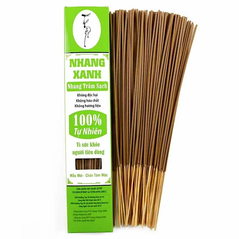 Nhang Thiền Nhang Xanh 30cm 70g