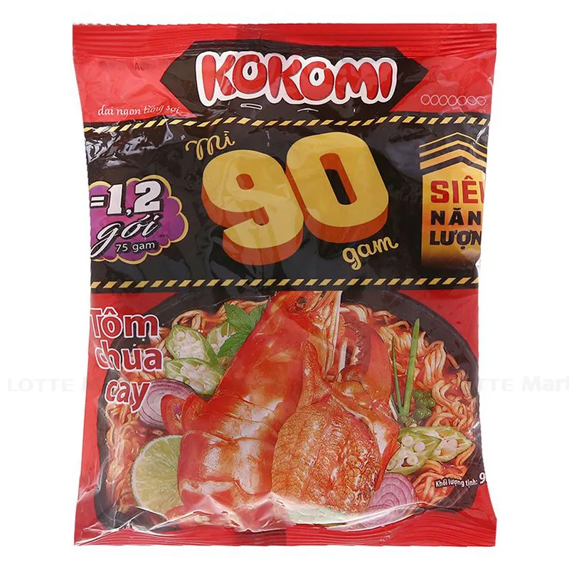 Mì Kokomi Đại Tôm Chua Cay Gói 90G