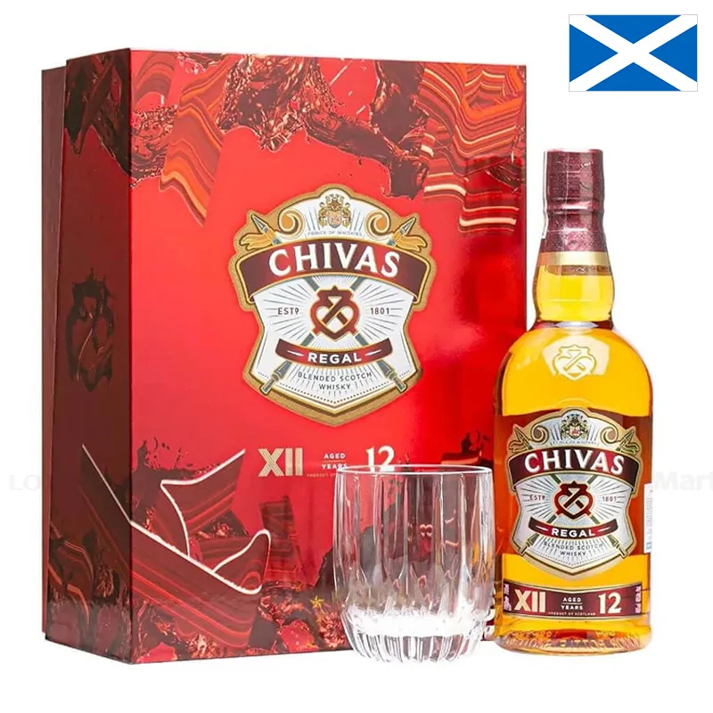 Rượu Whisky Chivas Regal 12 YO 40% ABV Chai 700Ml