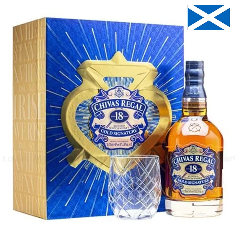 Rượu Whisky Chivas Regal 18 YO 40% ABV Chai 700Ml