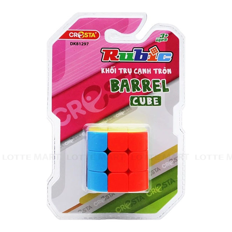 Đồ Chơi Rubik Khối Trụ Cạnh Tròn Cresta DK81297