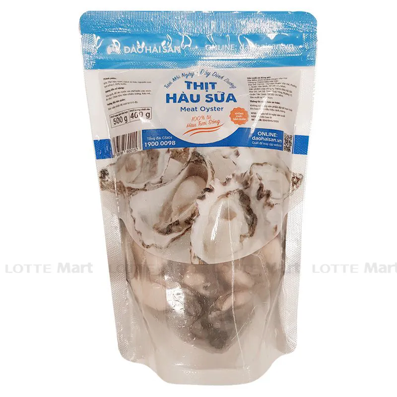 Thịt hàu sữa Đảo Hải Sản 400g (ea)