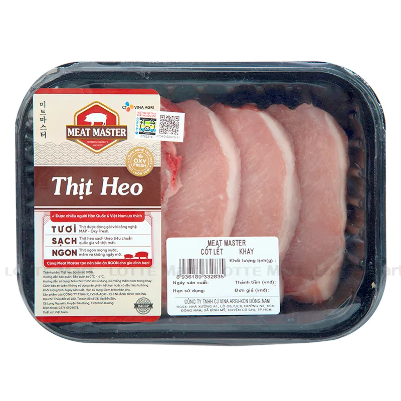 Thịt cốt lết Meat Master 400g (ea)