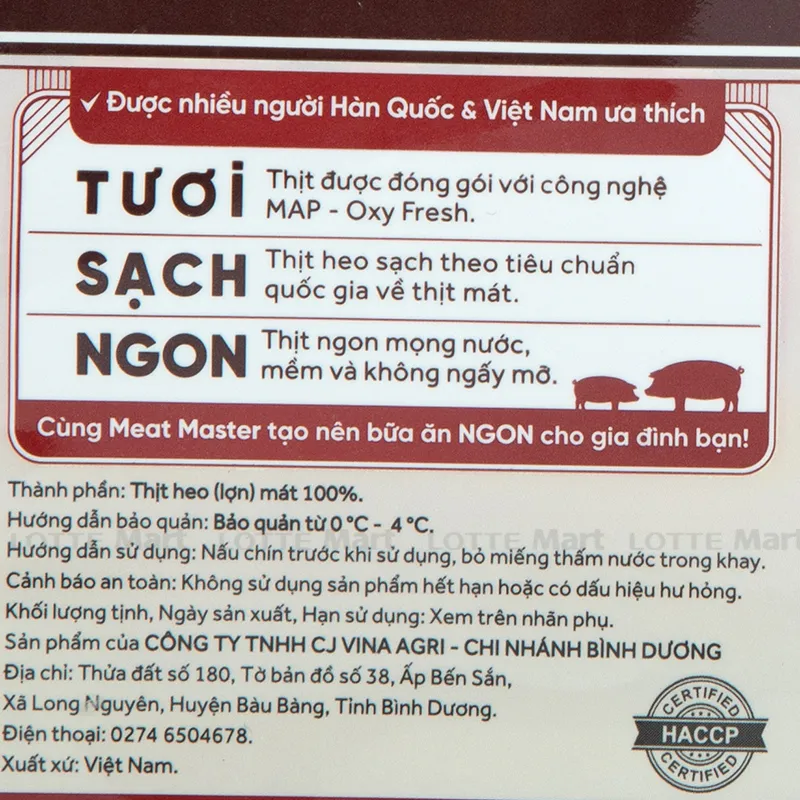 Thịt xay Meat Master 400g (ea)