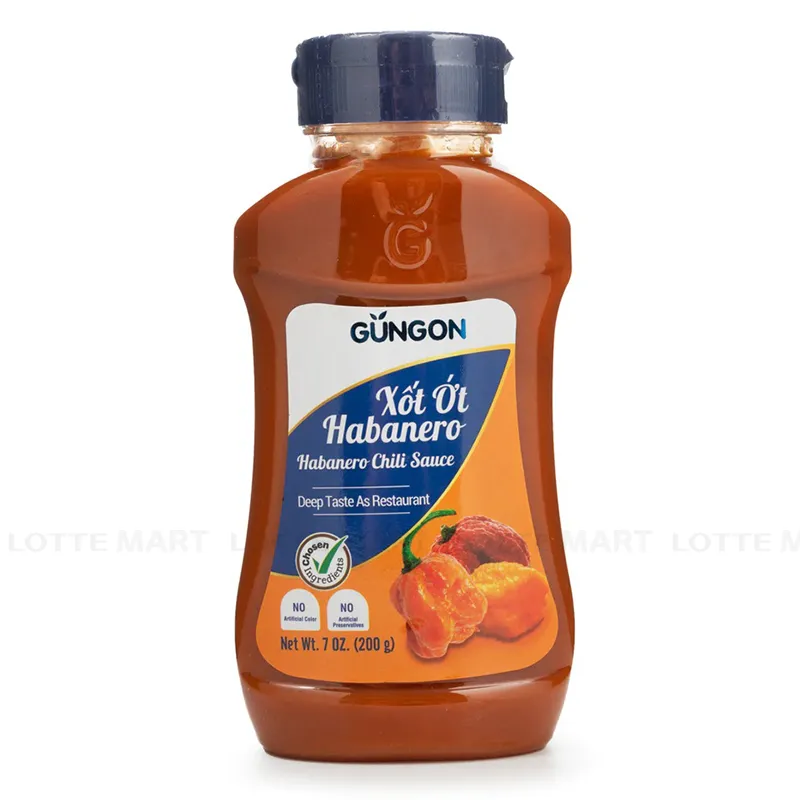 Xốt Ớt Habanero Gungon Chai 200G