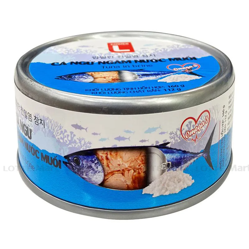 Cá Ngừ Ngâm Nước Muối Choice L 160g