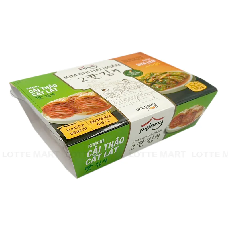 Kim Chi Cải Thảo Dưa Leo Goldsun Hộp 500G