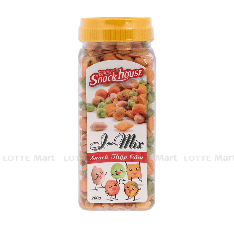 Snacks Và Đậu Thập Cẩm I Mix Hũ 200G