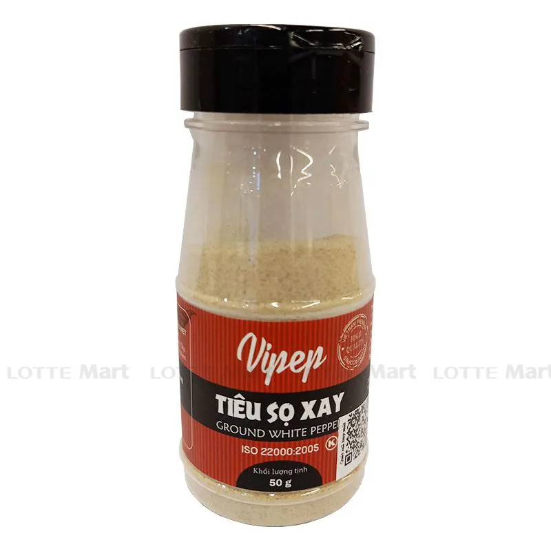 Tiêu Sọ Xay Vipep Chai 50g