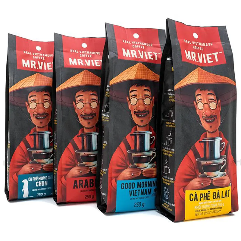 Combo 4 Gói Cafe Mr Việt 250G