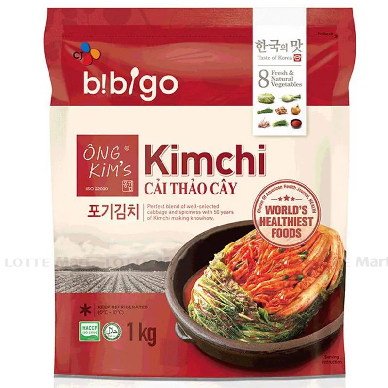 Kim Chi Cải Thảo Cây bibigo Gói 1KG