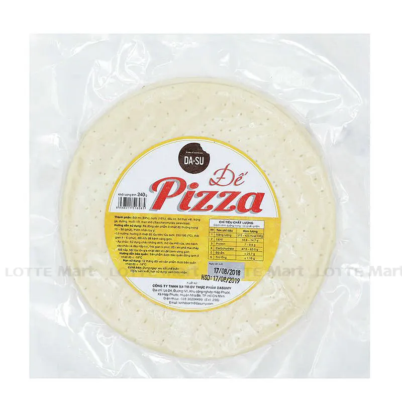 Đế Pizza Dasumy 20CM 240G