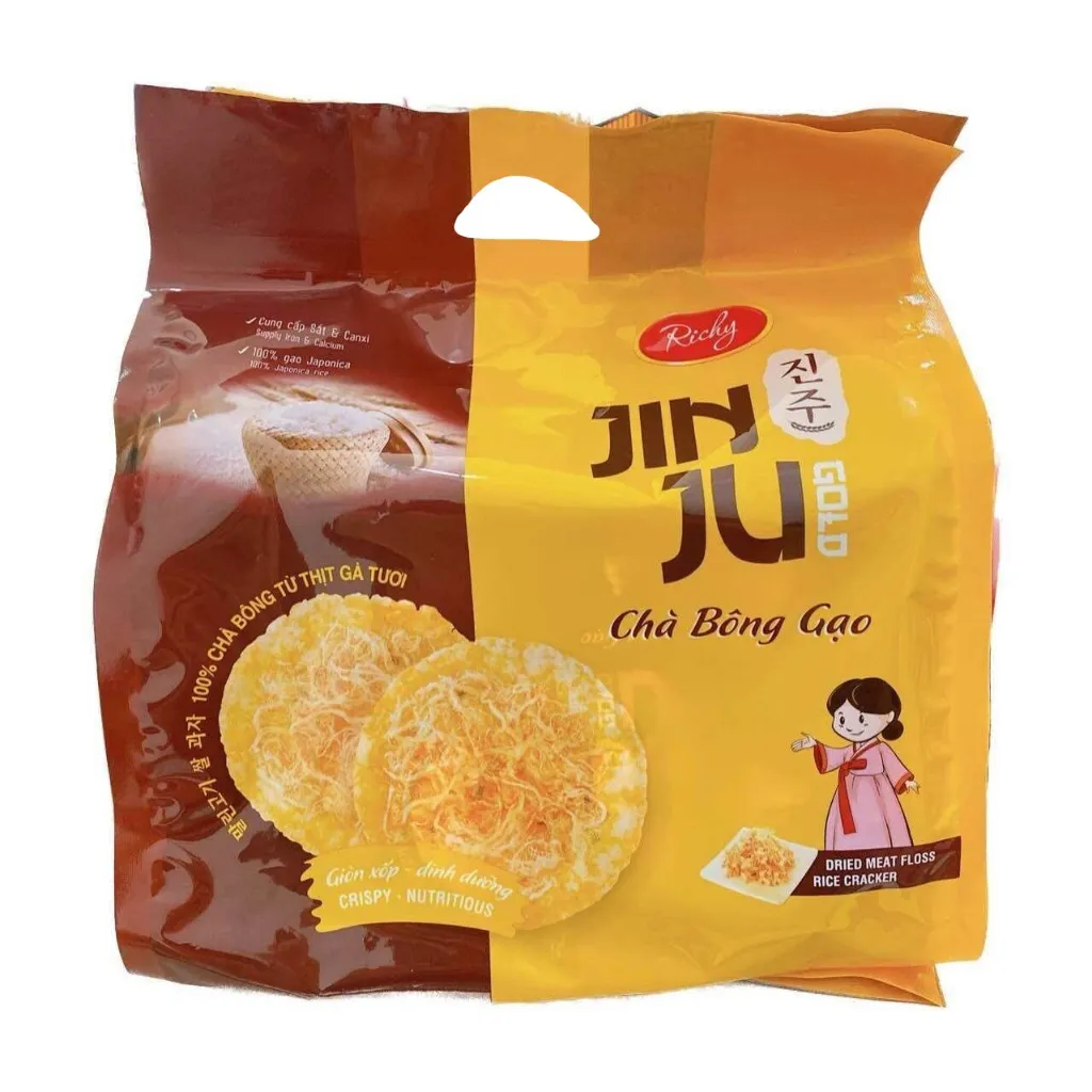 Bánh Gạo Jinju Chà Bông Gói 168G