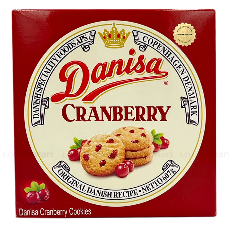 Bánh Quy Bơ Danisa Nam Việt Quất Hộp 607G