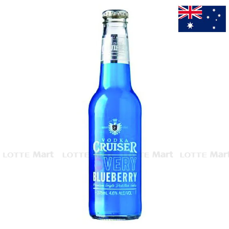 Rượu Vodka Cruiser Blueberry 4.6% Vol Chai 275ml