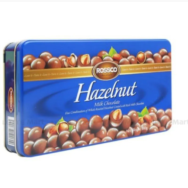 Kẹo Socola Sữa Hạt Phỉ Rossco Hộp 180G