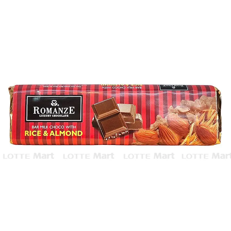 Socola Romanze Rice Hạnh Nhân 80G
