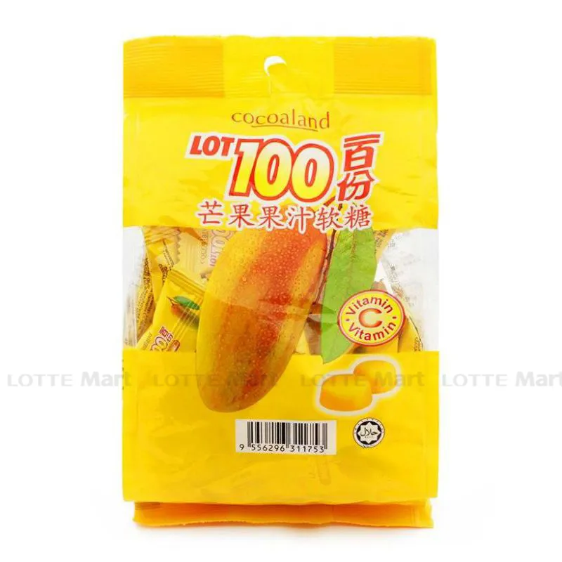 Kẹo Dẻo Lot100 Hương Xoài Gói 320G